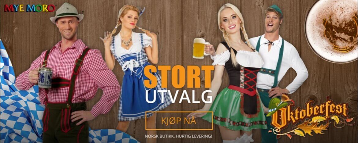 Mye Moro - Norges beste utvalg av kostymer og partyprodukter